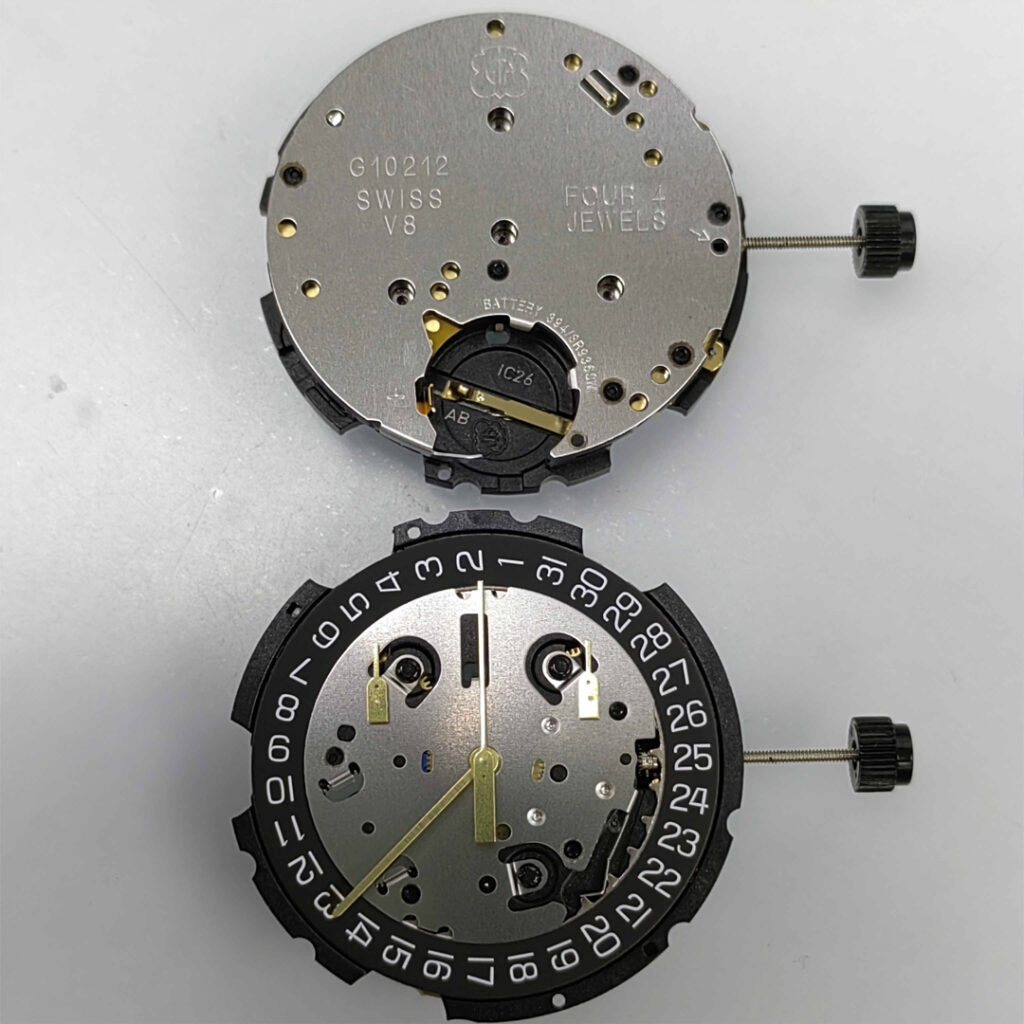 Swiss ETA G10.212 Movement | Replace G10.211 | 3/4 Calendar
