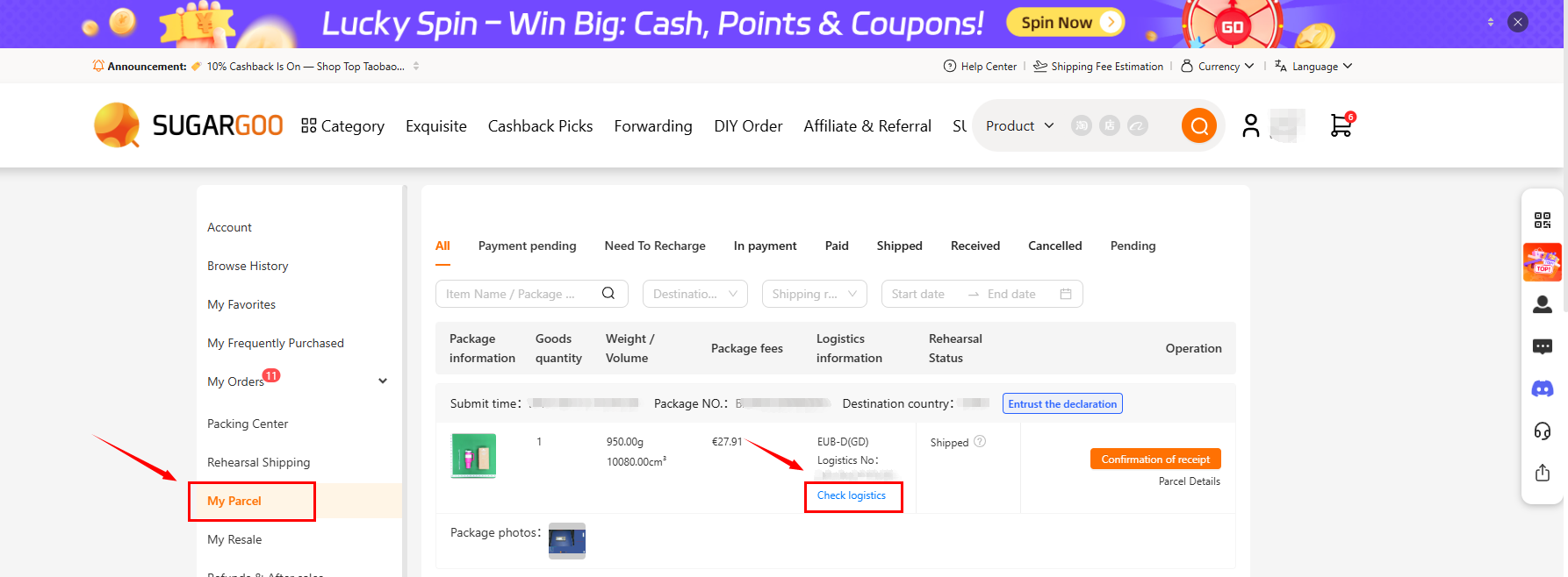 Sugargoo Tracking Guide 2025: How to Track Your Package & Shipping Time