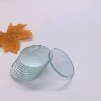 Flat Watch Crystal Glass 1–12mm Custom Replacement Lens