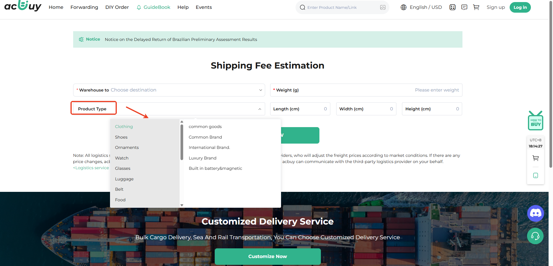 Sugargoo vs Oopbuy vs Acbuy vs Cnfans: Shipping Calculator Comparison